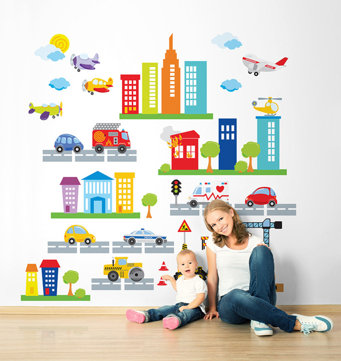 Stickers muraux VILLE - banaby.fr